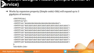 XXE - XML External Entity Attack | PPTX