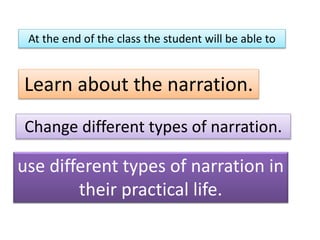 English-2(Grammar) Class Ten Narration | PPT