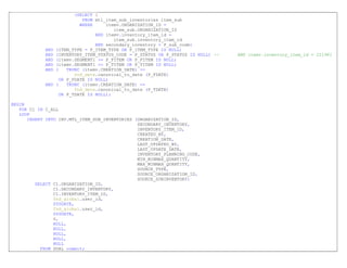 Items Subinventory Assignment كيفية ربط مخزن معين بعدة أصناف بإستخدام API | DOC | Databases ...