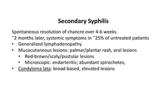 Syphilis: Oral Manifestations and Dental Considerations | PPT