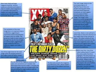 XXL magazine analysis | PPTX
