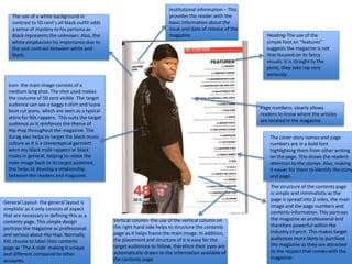 XXL magazine analysis | PPTX