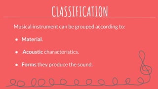 Musical instruments | PPTX