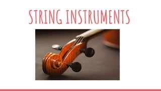 Musical instruments | PPTX