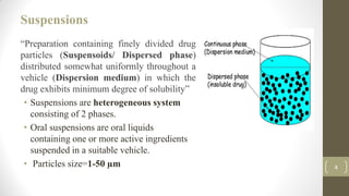 Pharmaceutical Suspension | PDF
