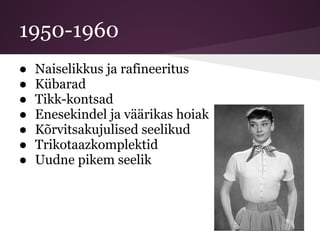 Xx sajandi mood | PDF