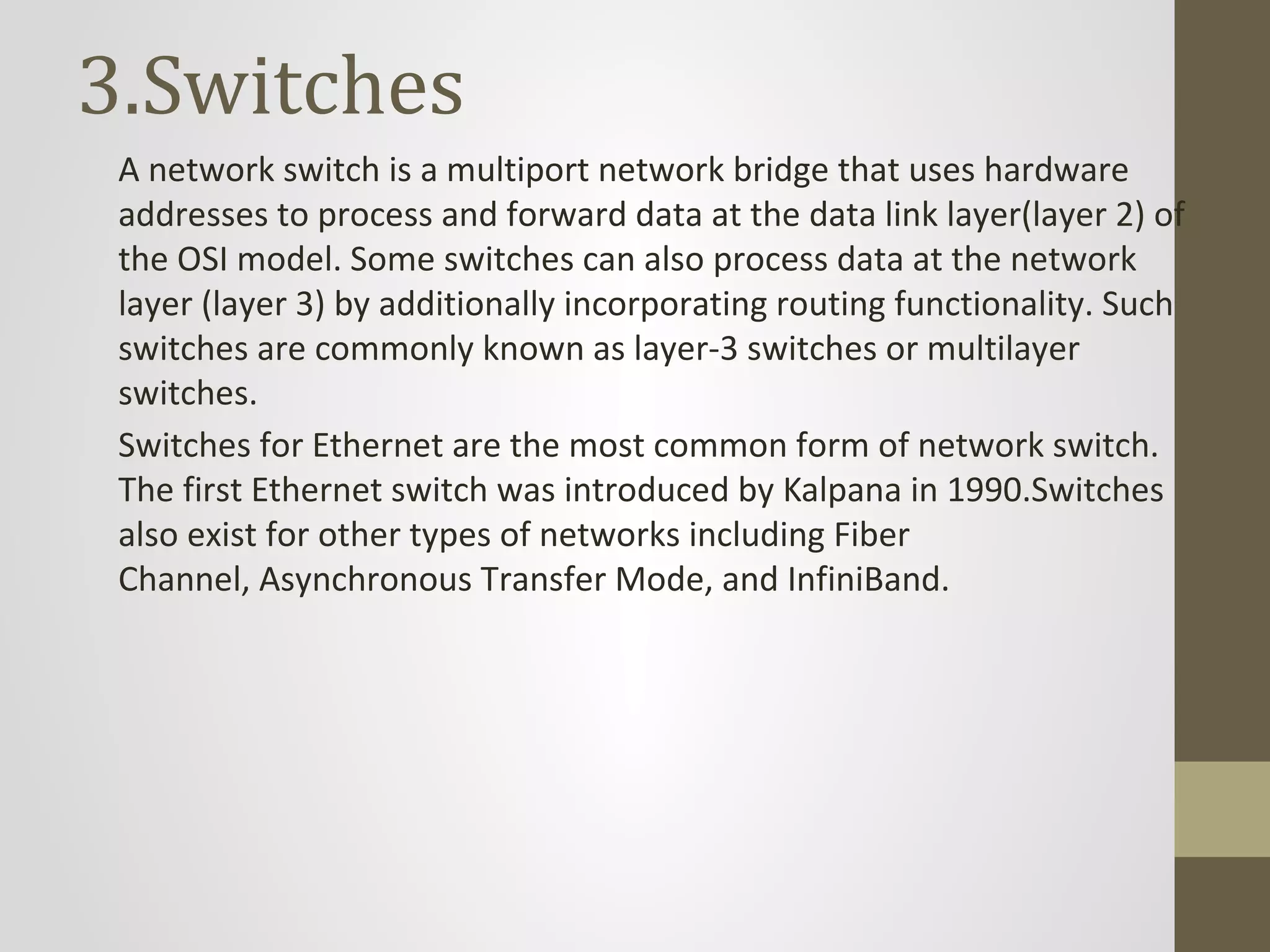 Network connecting device | PPT