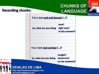 Chunks of Language: dealing with them in the classroom | PPS