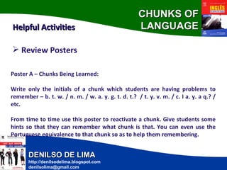 Chunks of Language: dealing with them in the classroom | PPS