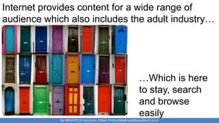 XXX Domain Brand Protection Strategy by PRODITECH Solutions | PPT