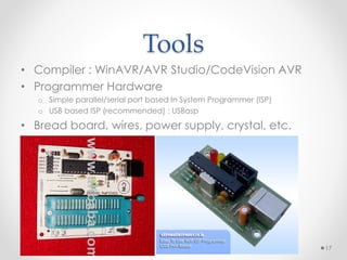 Basics of ATmega32 | PPTX | Computing | Technology & Computing