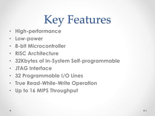 Basics of ATmega32 | PPTX | Computing | Technology & Computing