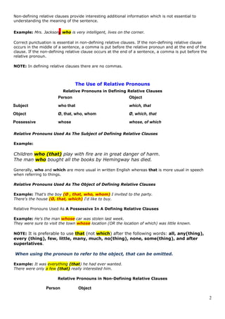Xxx relative clause | DOC