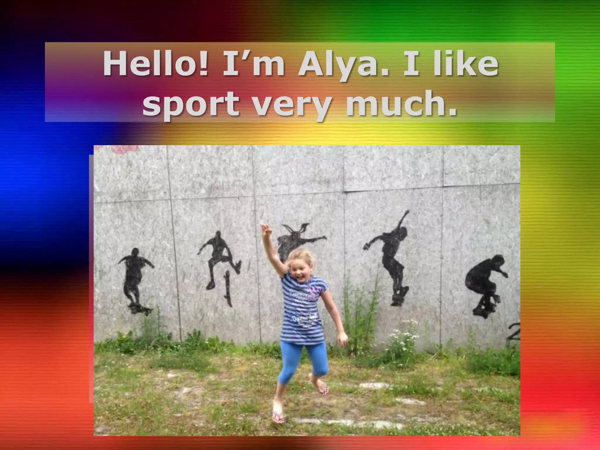 I like sport very much | PPTX