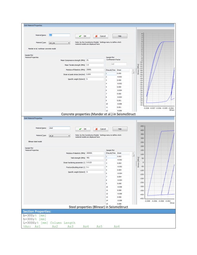 1st Order Pushover Analysis Of Column Subjected To Compression And Tension Axial Load In Matlab 