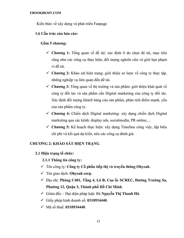 Xây dựng chiến dịch Digital marketing cho sản phẩm sữa chua TH True Yogurt - tải tại sividoc.com ...