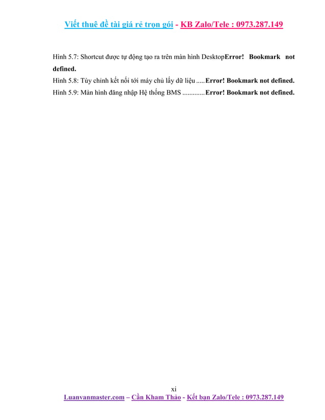 Xây dựng hệ thống quản lý xe khách và đặt vé trực tuyến, 9 điểm.doc