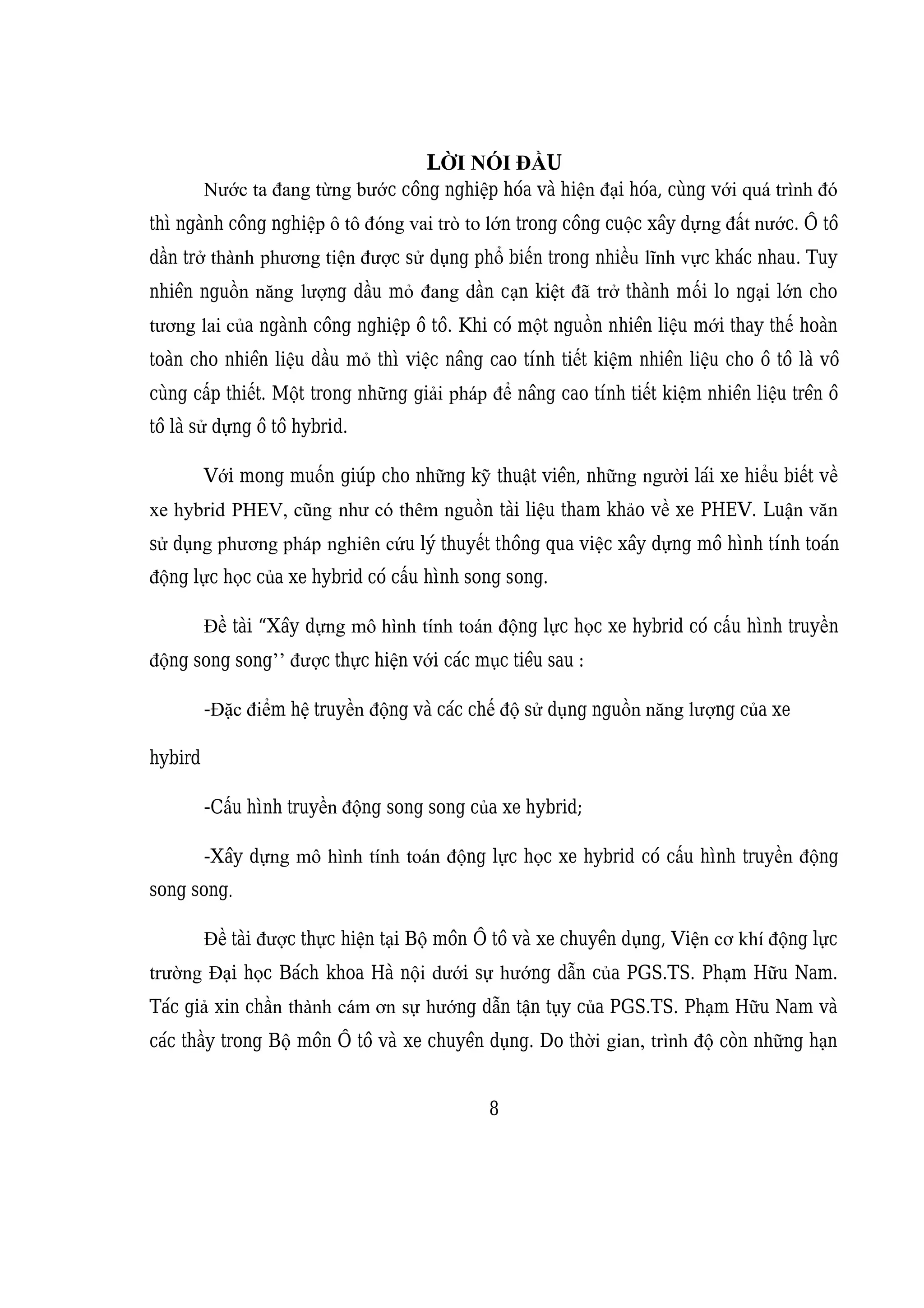 Xây dựng mô hình tính toán động lực học xe hybrid có cấu hình truyền động song song.pdf