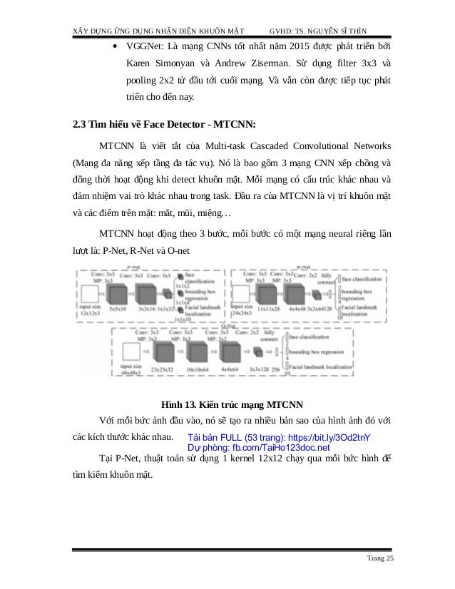 XÂY DỰNG NHẬN DIỆN KHUÔN MẶT BẰNG MTCNN VÀ FACENET.pdf