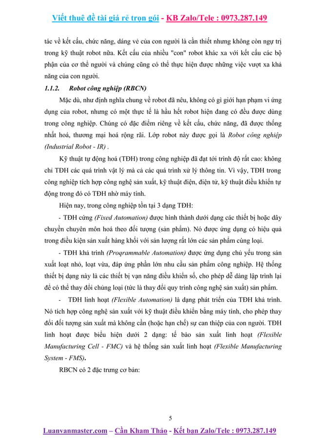 Xây dựng và điều khiển cánh tay robot ba bậc tự do, 9 điểm.doc