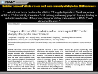 SBRT/SABR for Early Stage Lung Cancer: A Brief Overview | PPTX