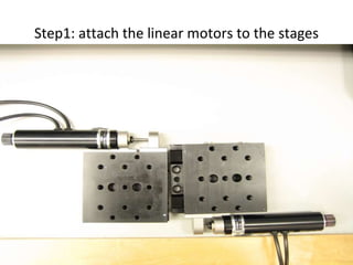 XY horse motor control with joystick | PPT