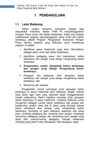 Xyj.modul 4 pengambilan contoh (sampling) untuk pengujian bb converted ...