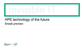 HPE Infosight: introduction & demo | PPTX