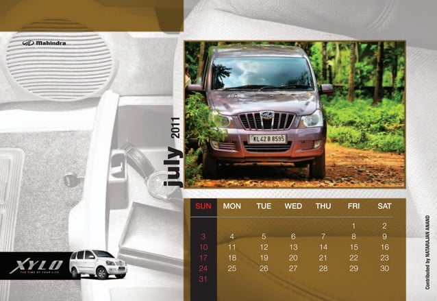 Xylo Xperience Calendar 2011 | PDF