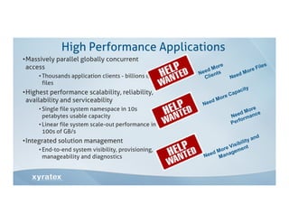 Expanding Adoption and Access to Next Generation of HPC Storage ...