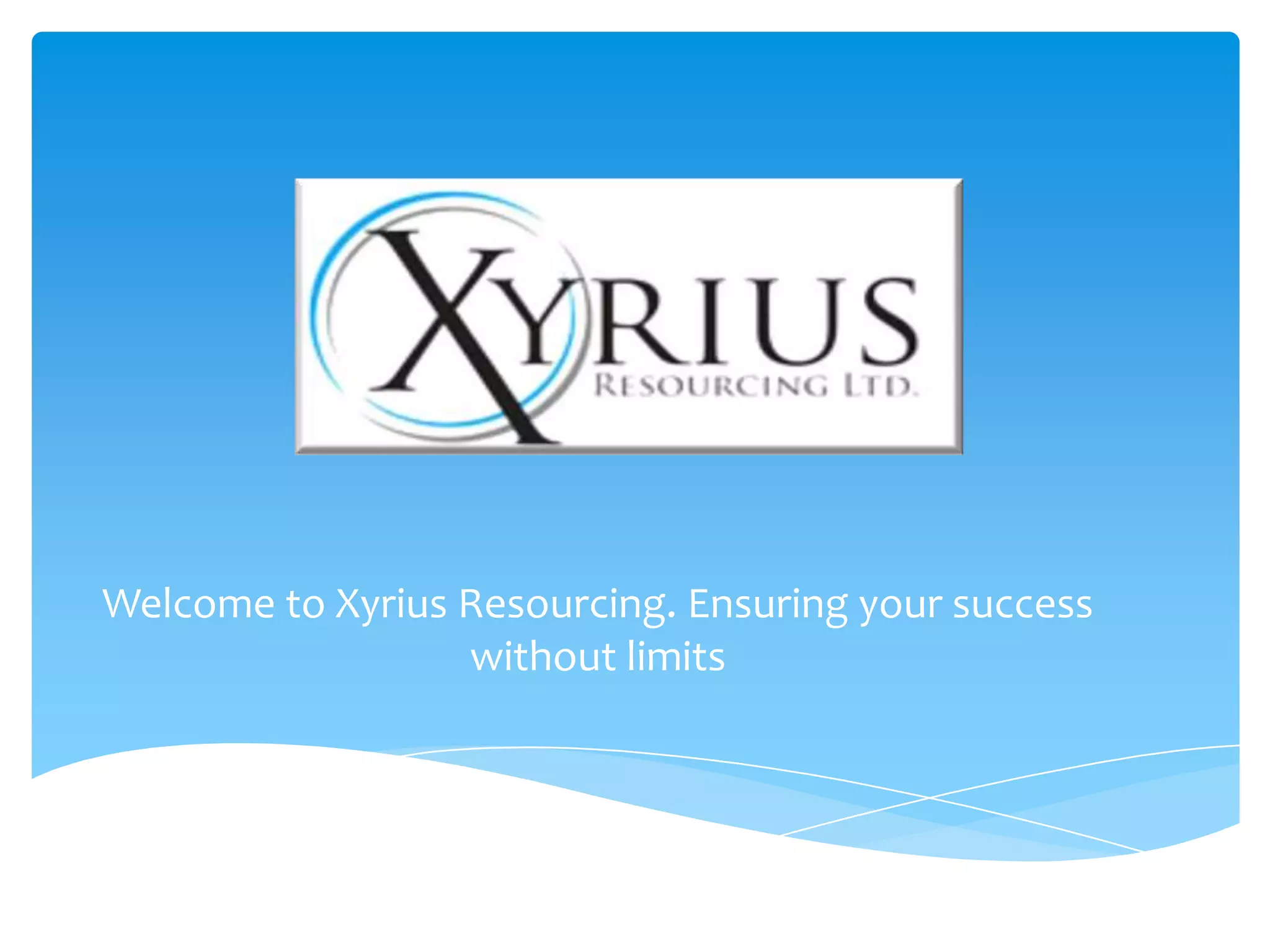 Xyrius presentation | PPTX