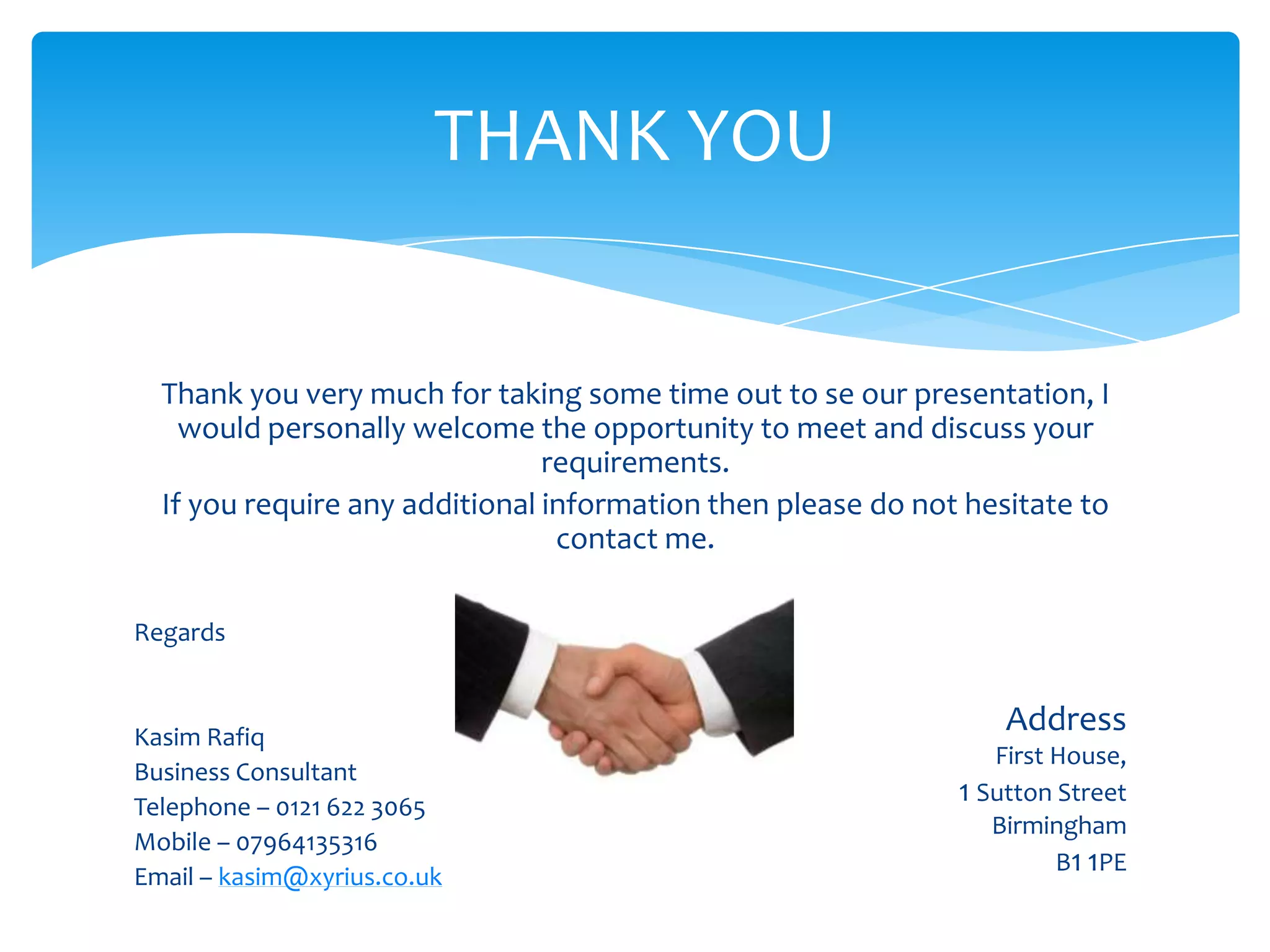 Xyrius presentation | PPT