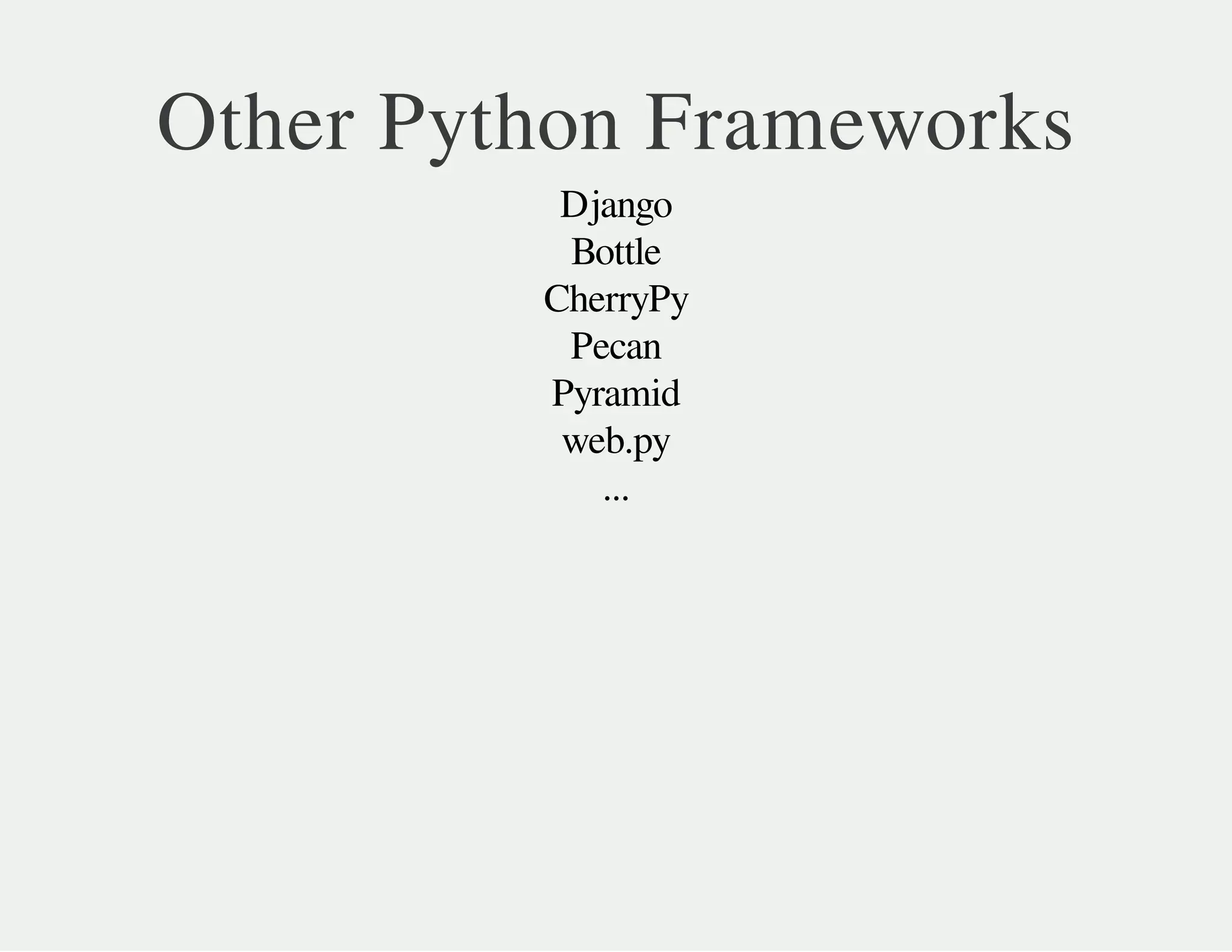 Quick Flask An Intro To Flask Ppt