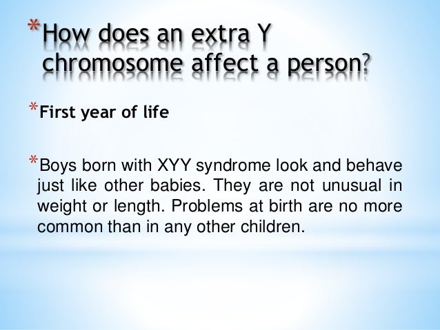 Xyy Syndrome Name