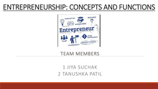 Entrepreneurship - Grade 11 - 1st Chapter | PDF
