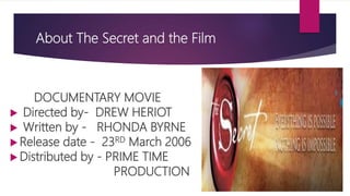 The secret Movie | PPTX