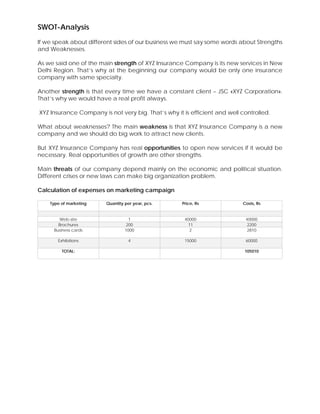 Xyz insurance company | PDF
