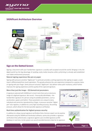 Signature Capture for iPad and Android - Sign on the Dotted Screen | PDF