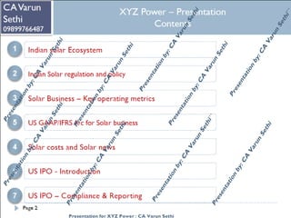 XYZ solar power Global IPO | PDF