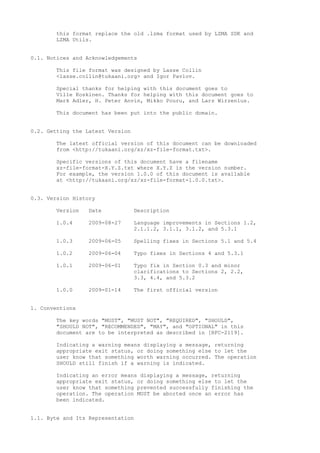 Xz file-format-1.0.4 | TXT