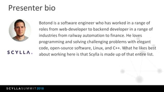 Scylla Summit 2018: How We Made Large Partition Scans Over Two Times Faster | PPT