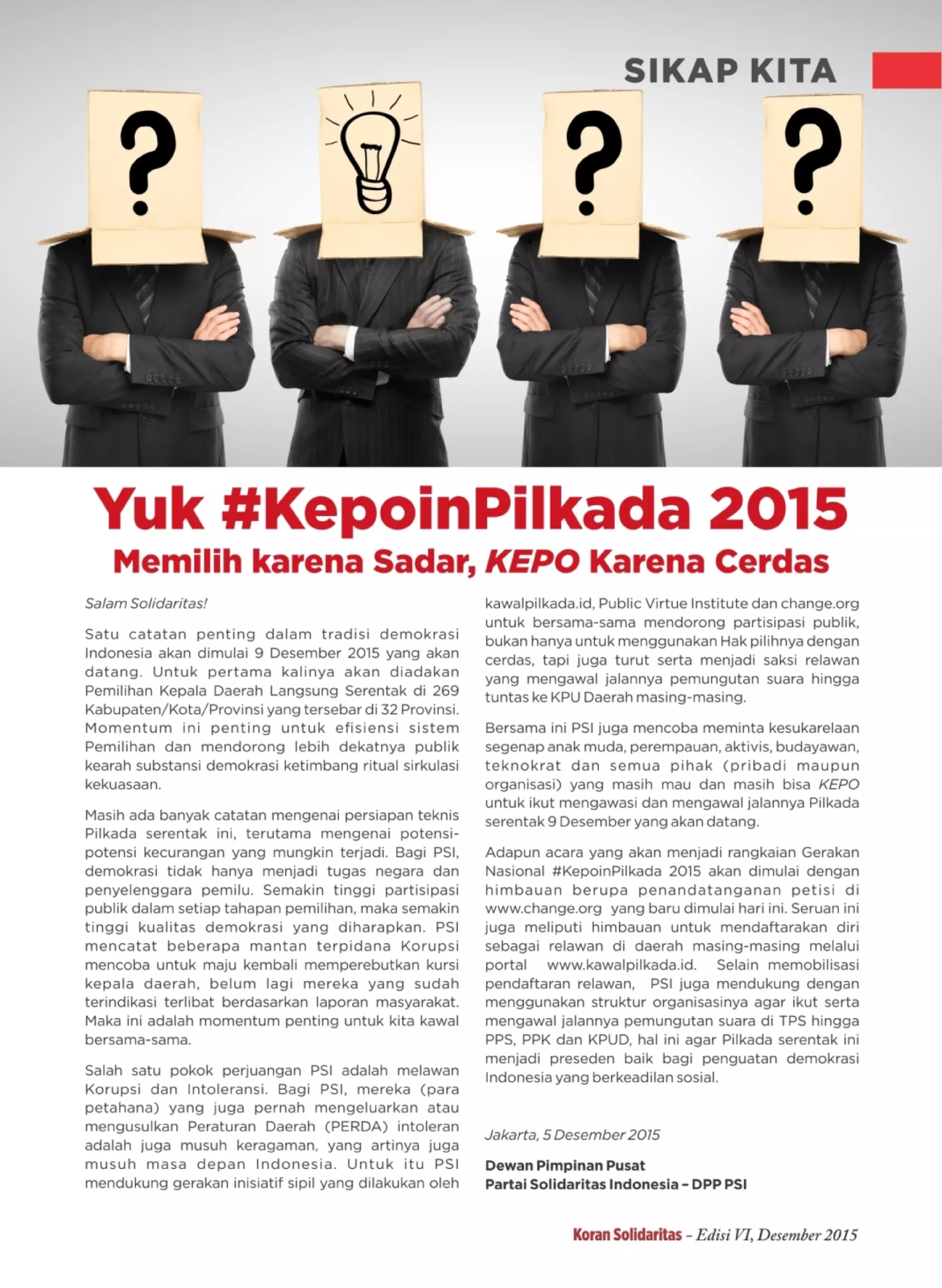 Psi koran solidaritas 06 | PDF