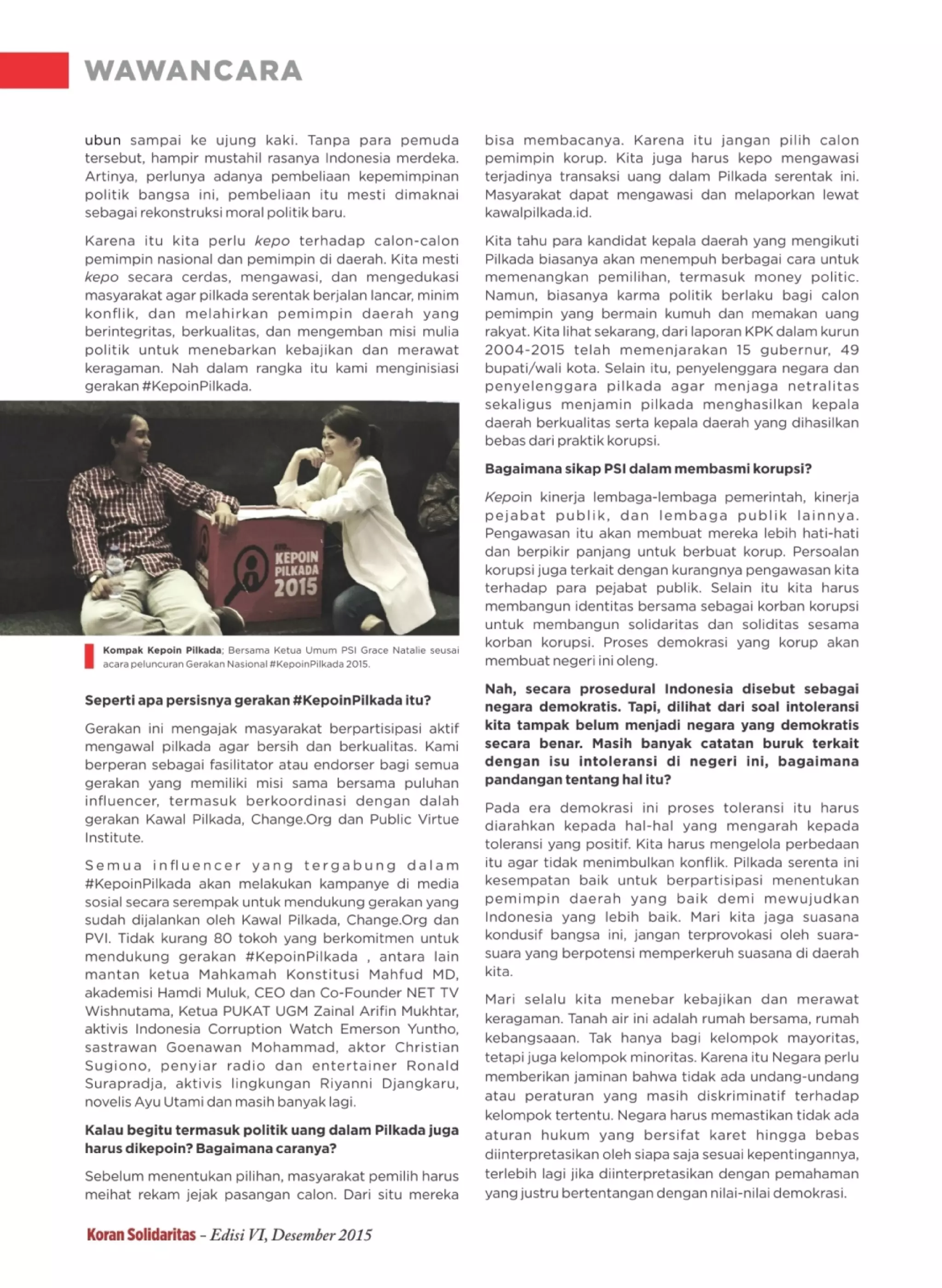 Psi koran solidaritas 06 | PDF