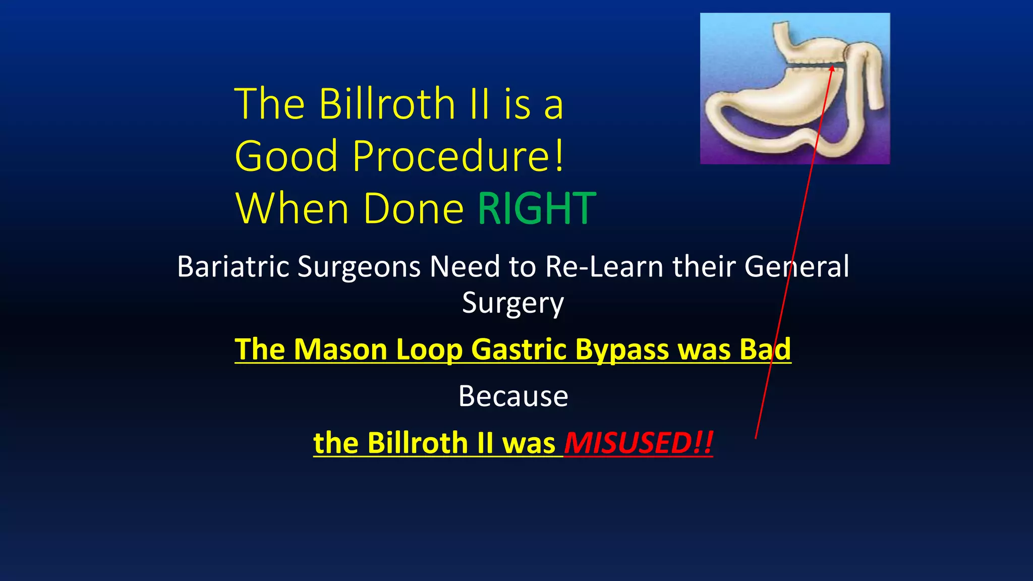 Dr Rutledge Introduction & Background Mini-Gastric Bypass | PPTX