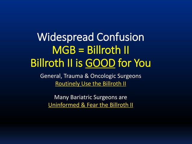 Different & Better: the MGB-OAGB | PPTX