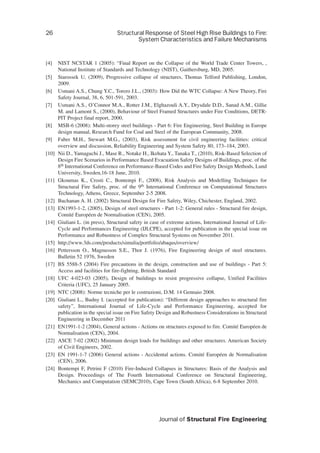 Structural Response of Steel High Rise Buildings to Fire: System ...