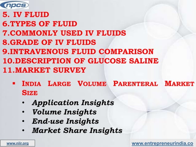 Glucose Saline Solution Manufacturing Plant (IV fluids Used in Hospitals, Nursing Homes ...