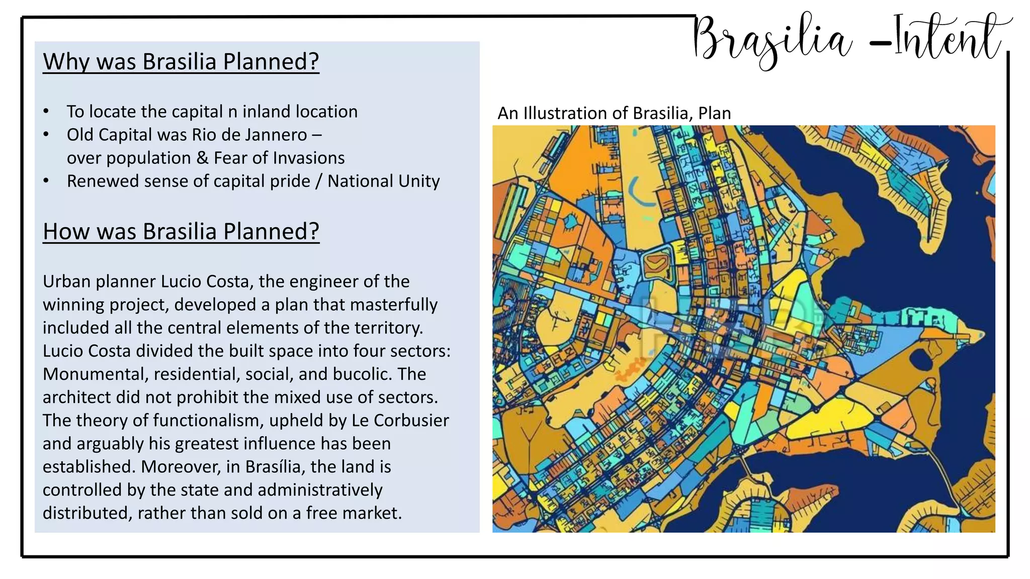 Brasilia - Urban City Planning - Human Settlement - UD | PDF