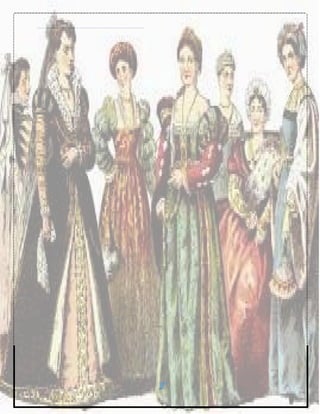 clothing and prints of renaissance, baroque and rococo time period | PDF