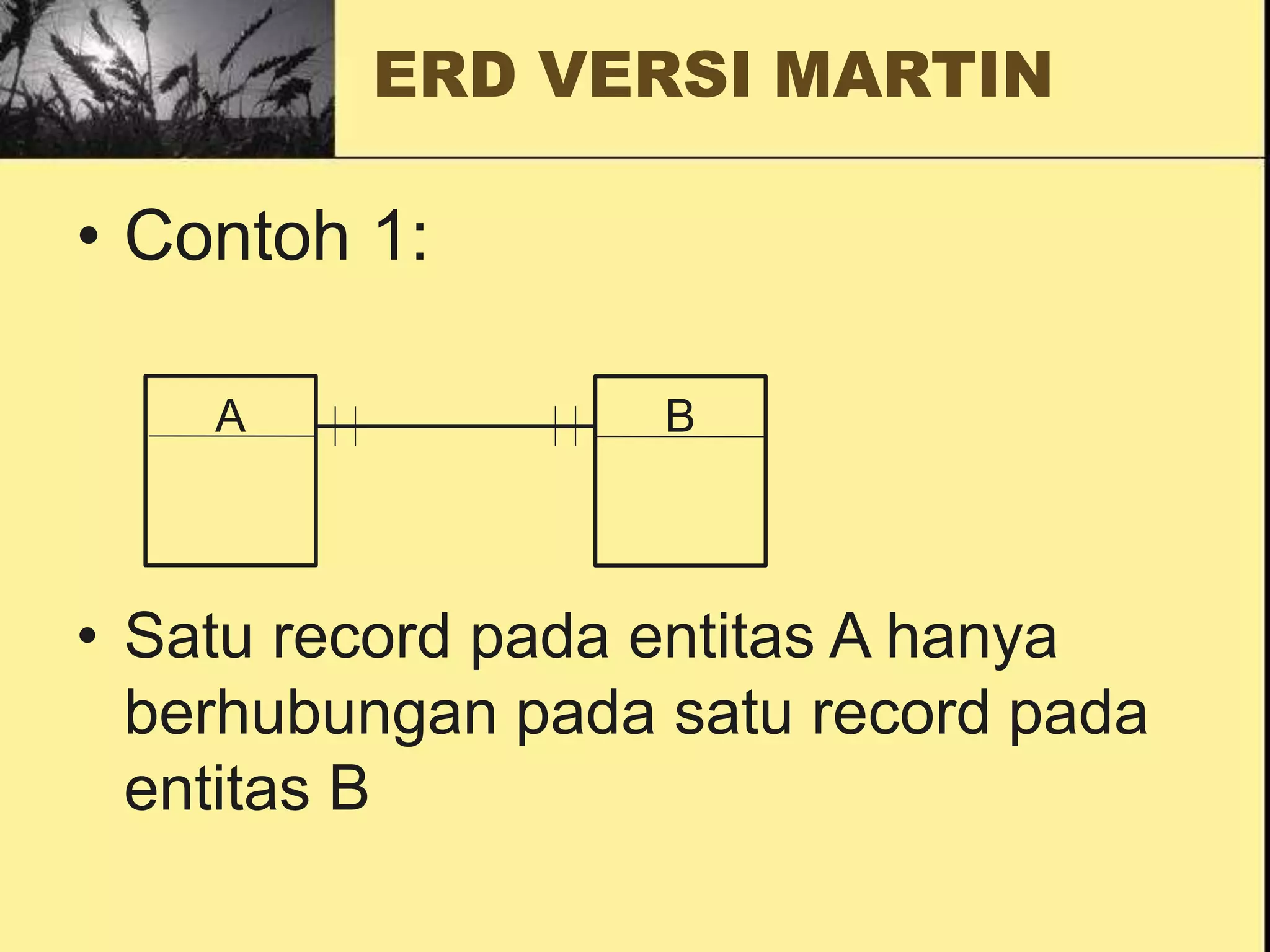 ERD (Entity Relationship Diagram) | PPTX